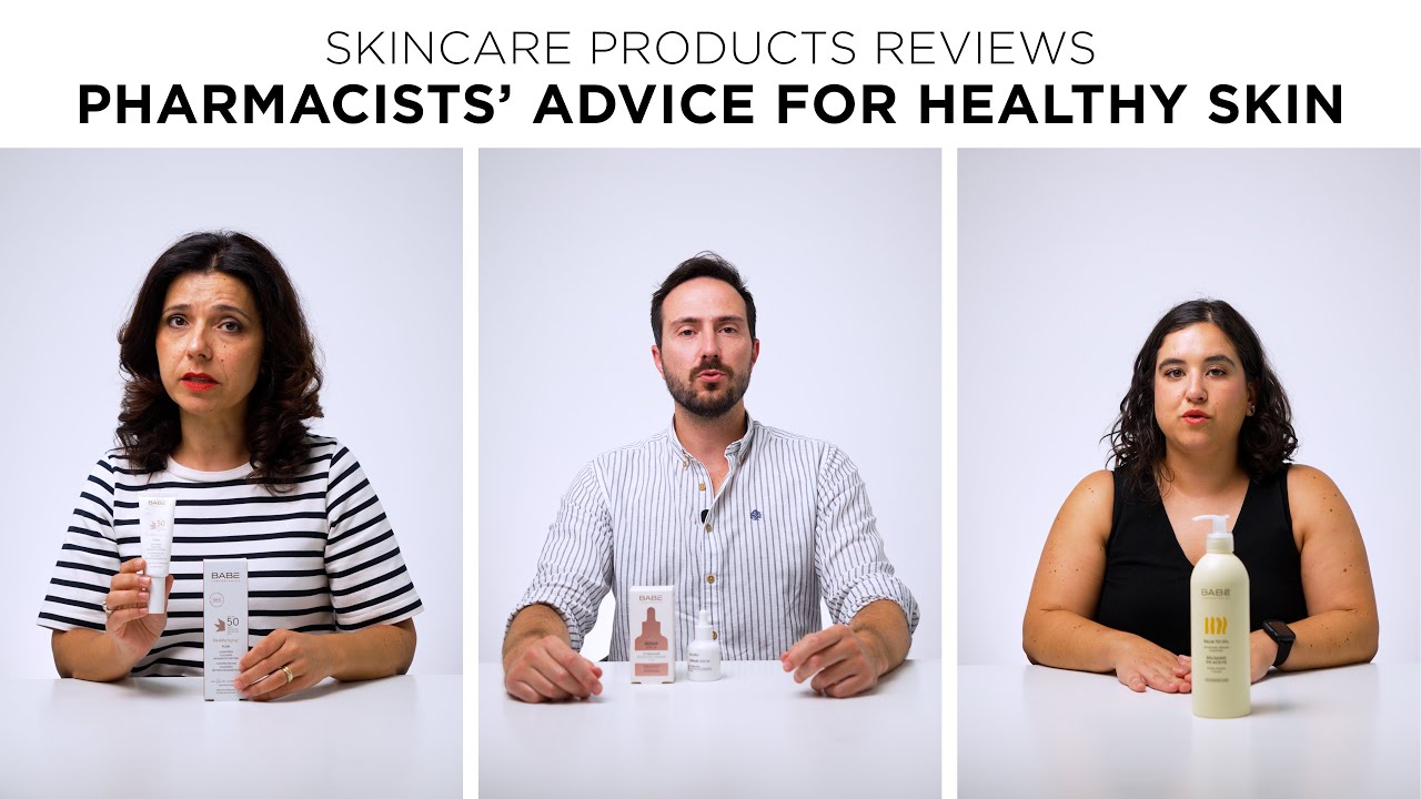 PHARMACISTS' ADVICE FOR HEALTHY SKIN: SKINCARE PRODUCTS REVIEWS - YouTube