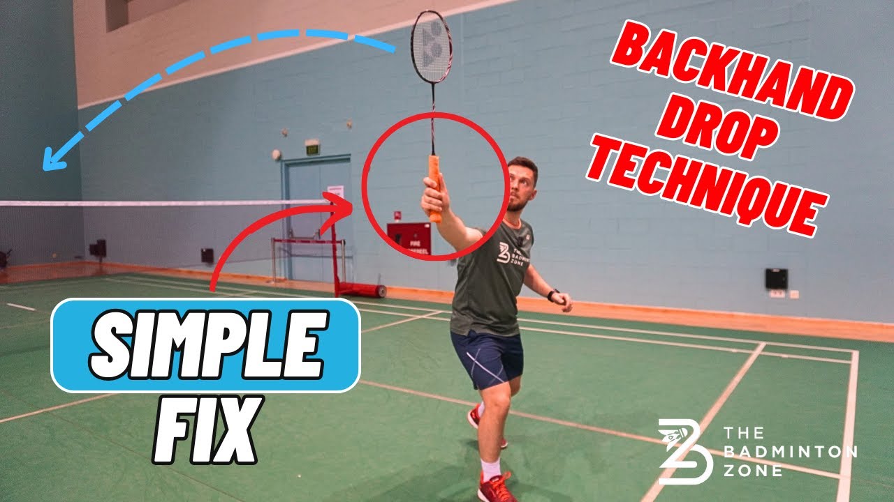 Backhand overhead drop tutorial - YouTube