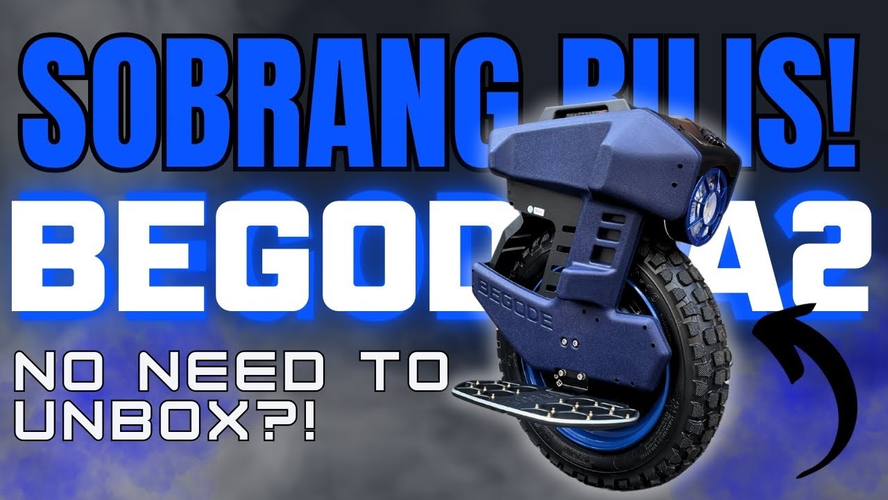 BEGODE A2 ELECTRIC UNICYCLE UNBOXING | SOBRANG BILIS! - YouTube