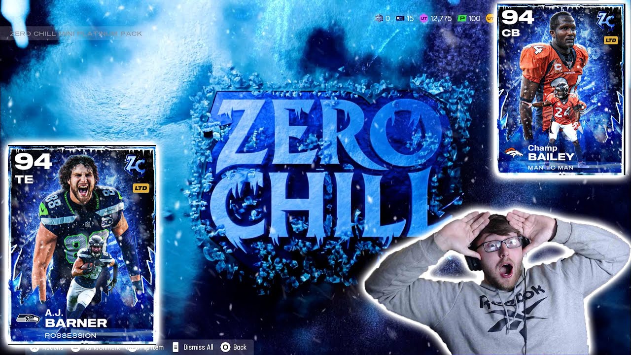 INSANE ZERO CHILL PULLS!!! ZERO CHILL PACK OPENING!!! Madden NFL 26 ...