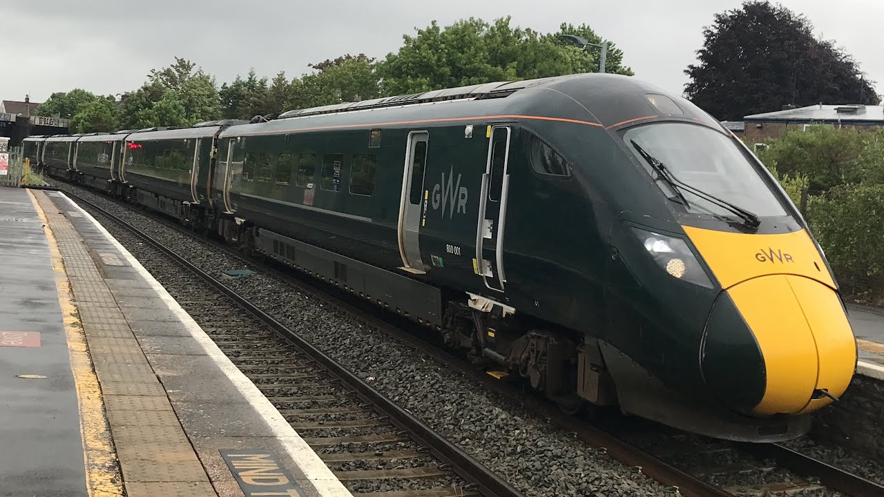 Class 800001 passing through Lawrence Hill Station - YouTube