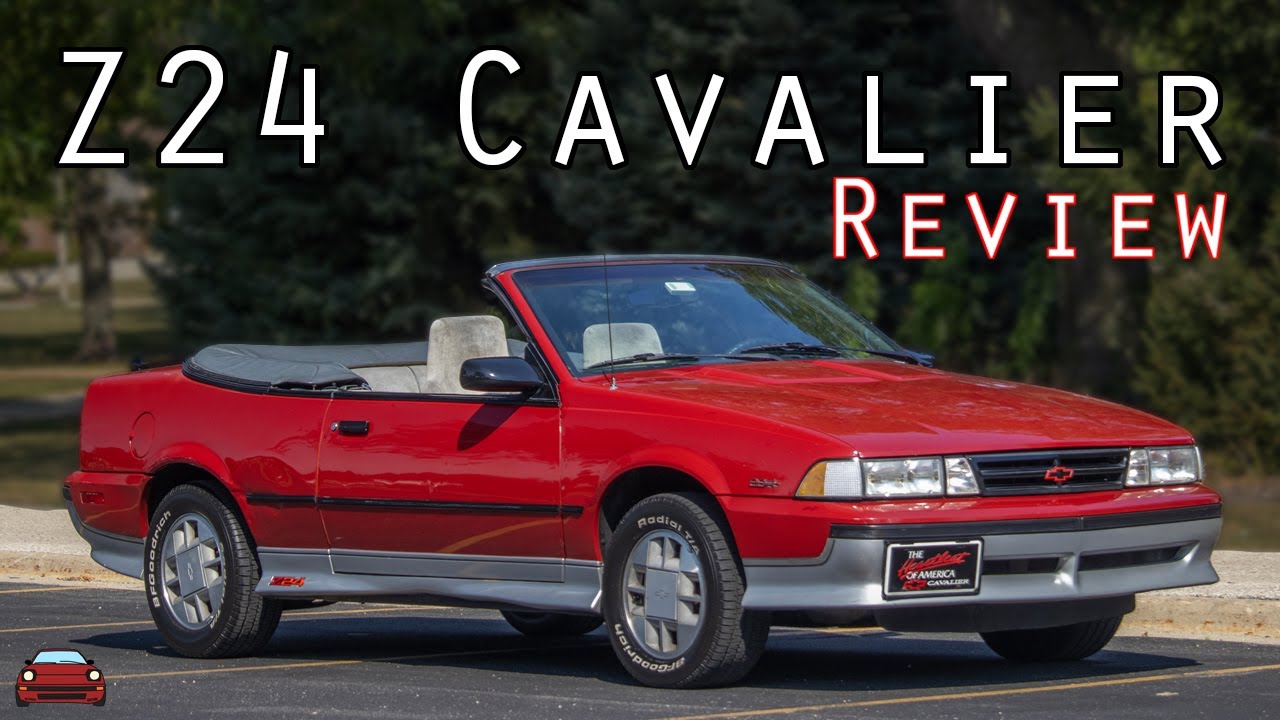 1989 Chevy Cavalier Z24 Convertible Review - Why is "Z" So Special ...