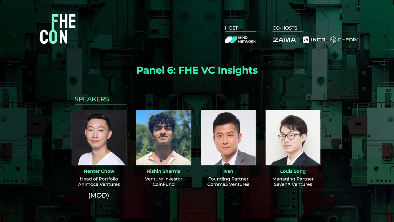Panel Discussion: FHE VC Insights (FHECon at Token2049 Singapore) - YouTube