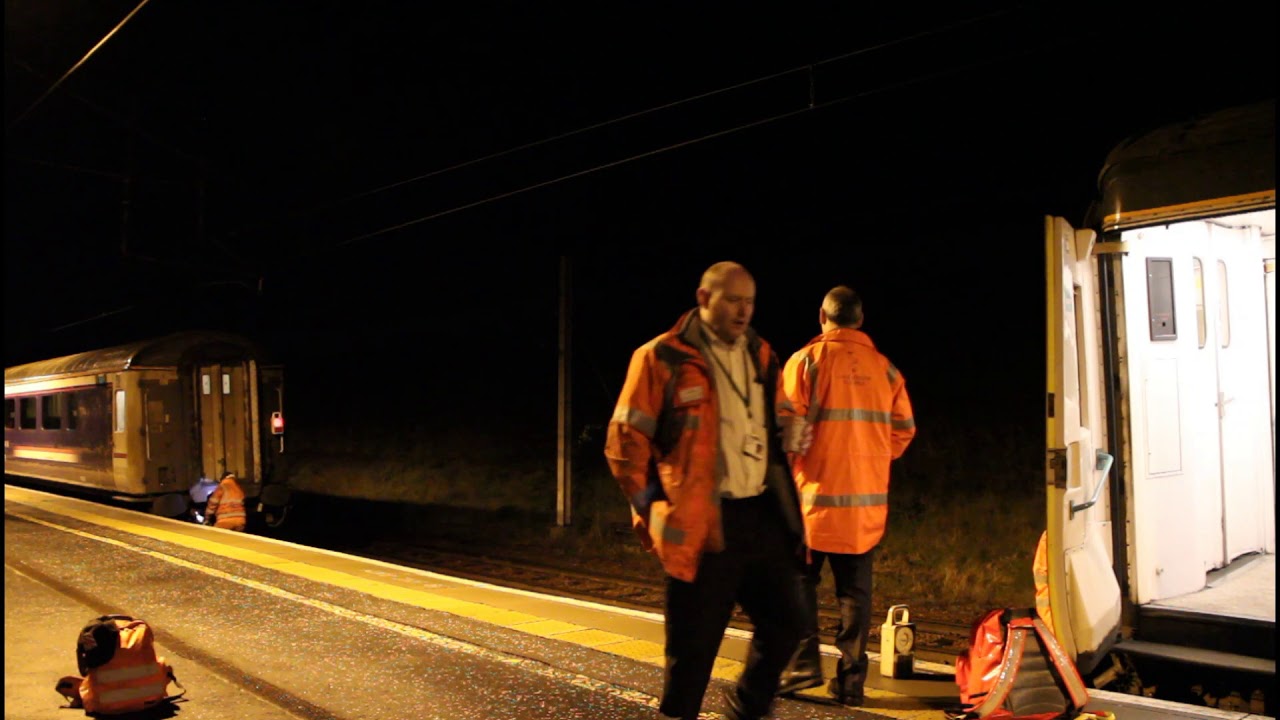 The Final Caledonian Sleeper Mk3 movements at Carstairs. - YouTube