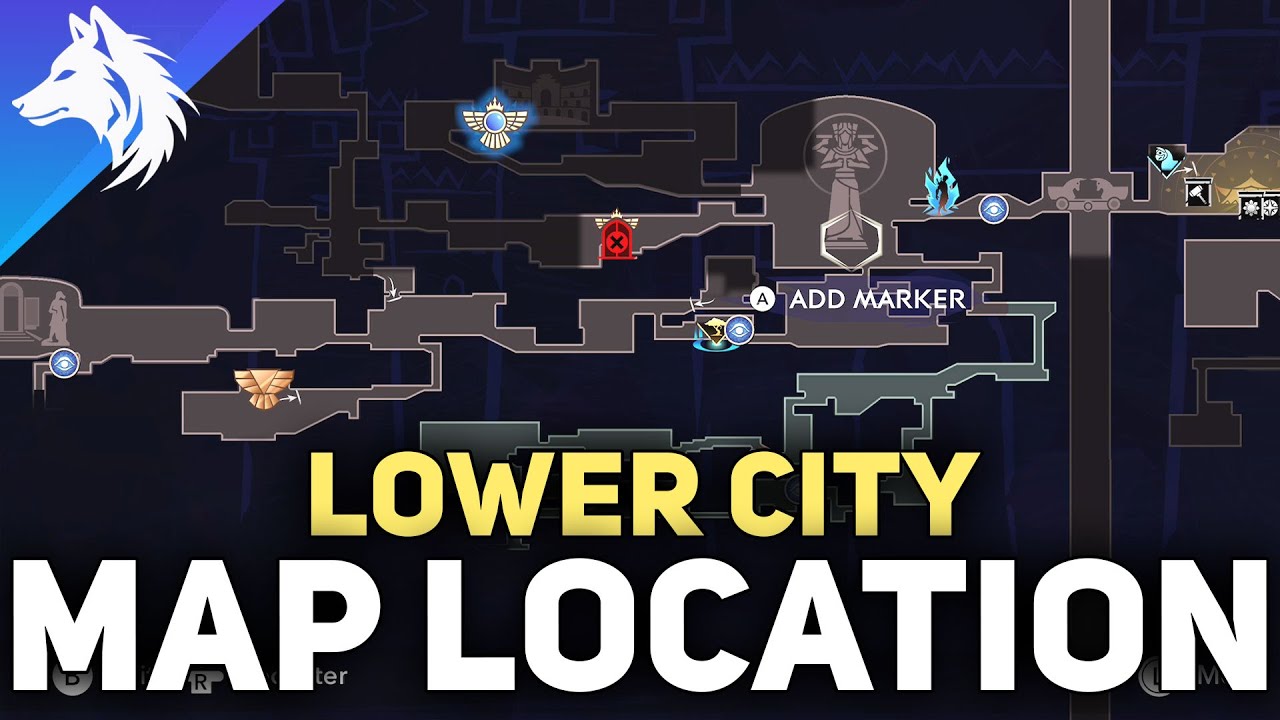 Lower City Map Location - Prince of Persia The Lost Crown - YouTube
