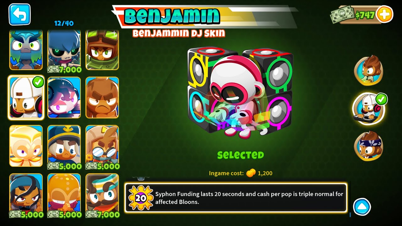 i got adora and DJ Ben skin (MY SHORTEST VIDEO DOTN ASK ME WHY( btd6 ...