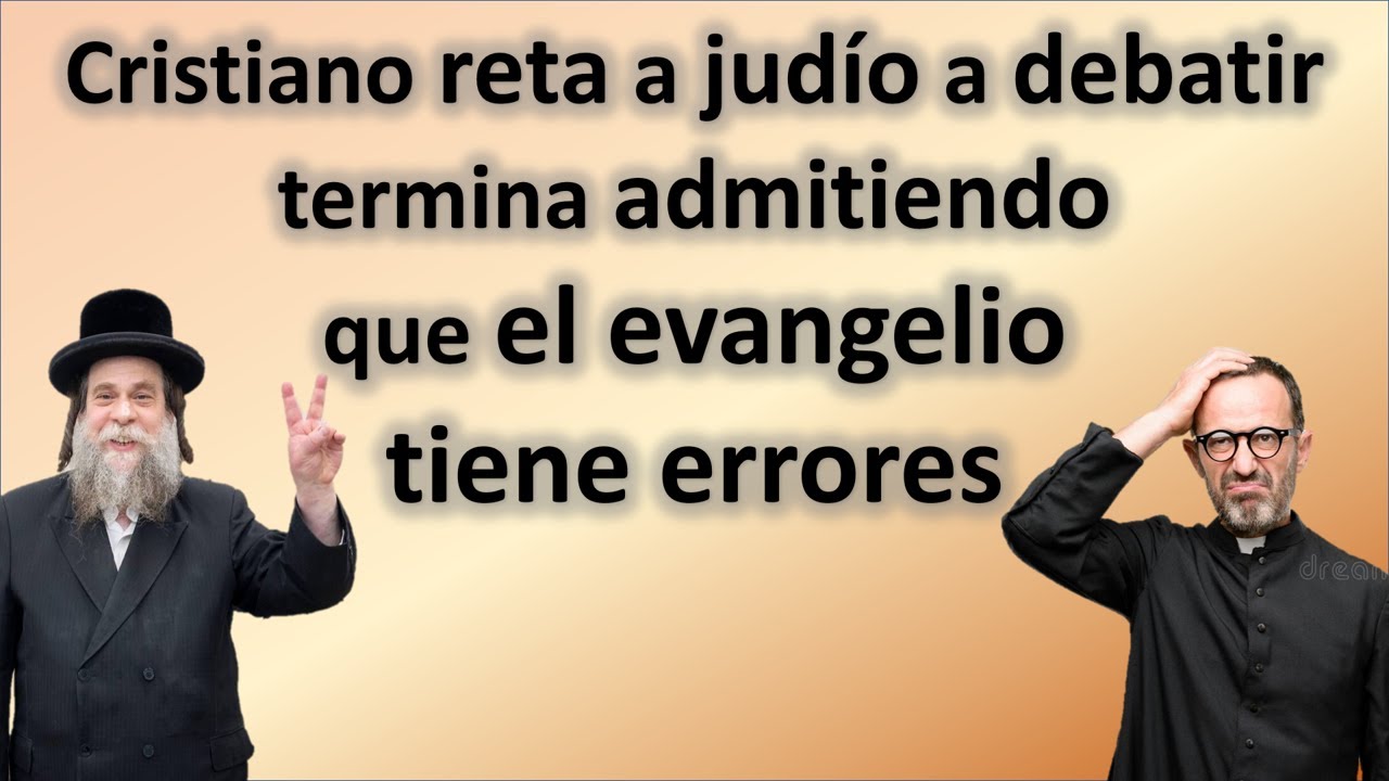 Cristiano debate en vivo con judío sobre Isaías 53 y se da cuenta que ...