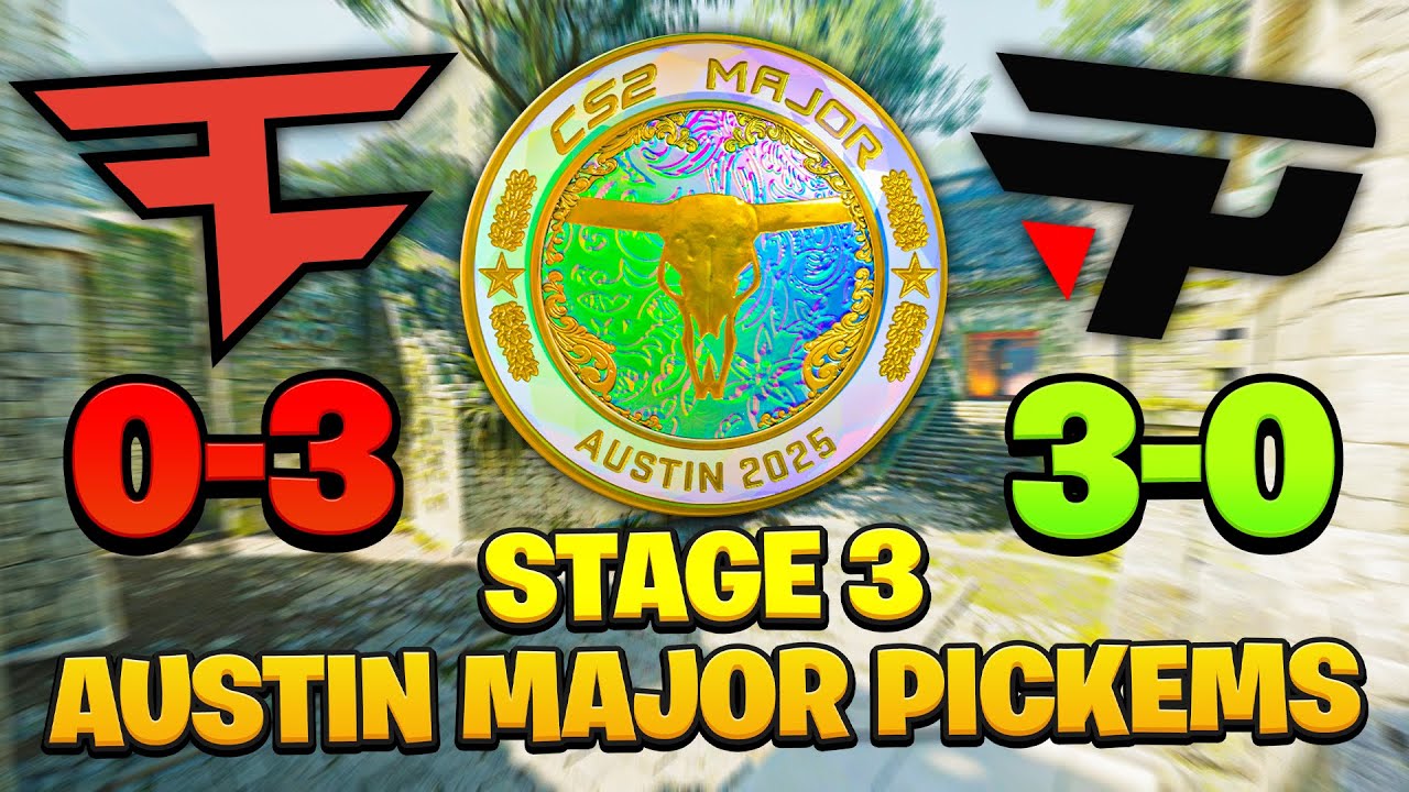 Austin Major STAGE 3 DIAMOND PICKEMS (CS2 Austin BLAST Major ...