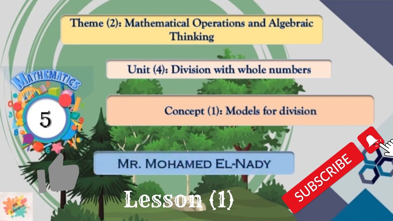 Maths_primary5 # Theme (2)_Unit(4)_lesson (1) - YouTube