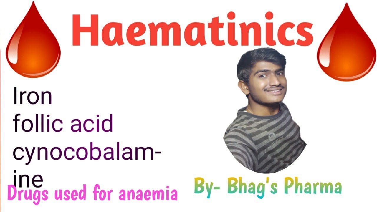 Haematinics Pharmacology - YouTube