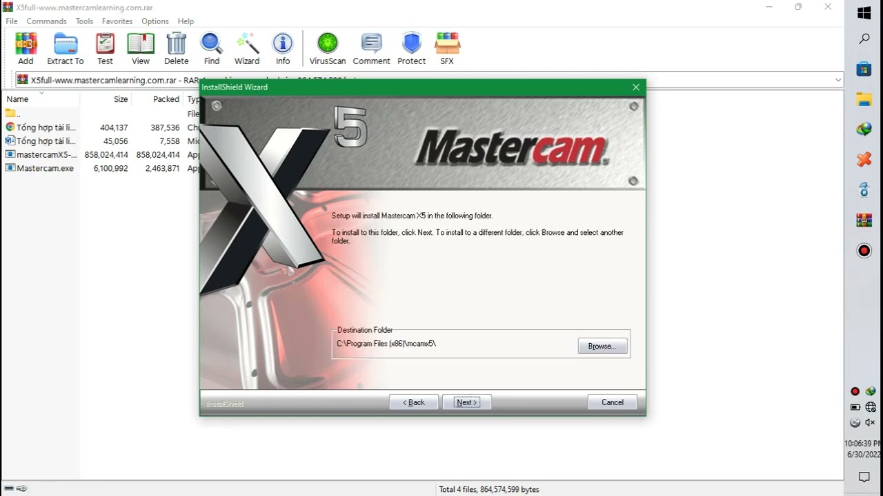 Mastercam X5 Installation - YouTube
