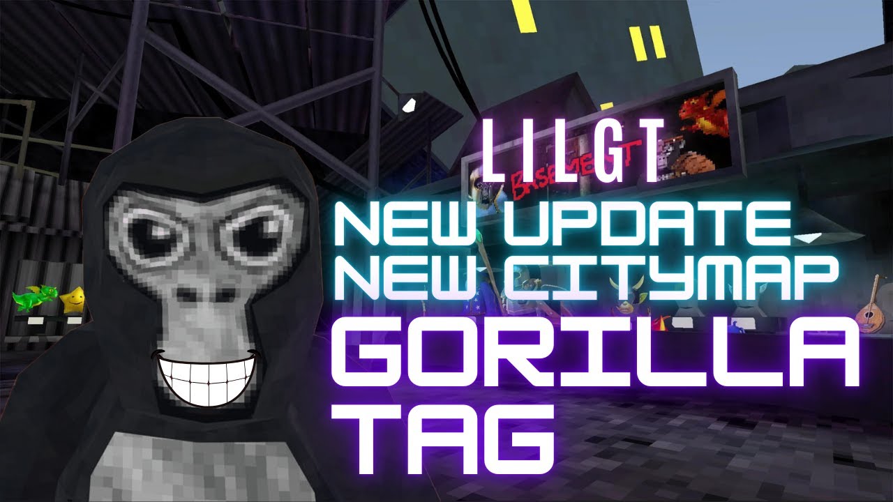 LILGT - Gorilla Tag NEW UPDATE and NEW ARCADE MAP! - YouTube