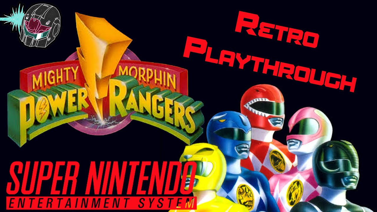 Mighty Morphin Power Rangers - SNES - Retro Playthrough #gaming # ...