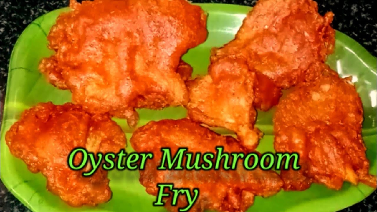 Chippi Kaalan Fry Recipe || சிப்பி காளான் ஃப்ரை || Oyster Mushroom Fry ...
