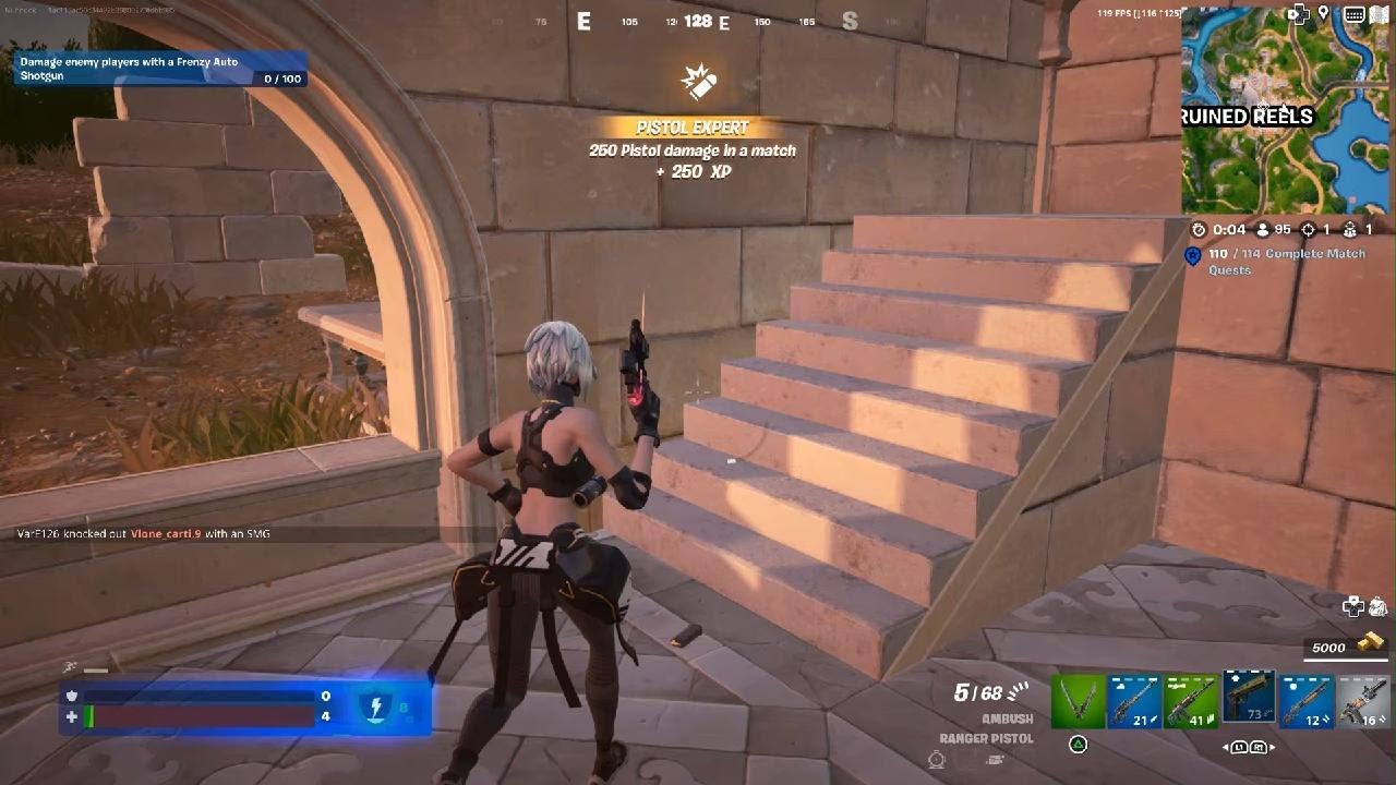 Fortnite Amphitheater 1v3 Escape - YouTube