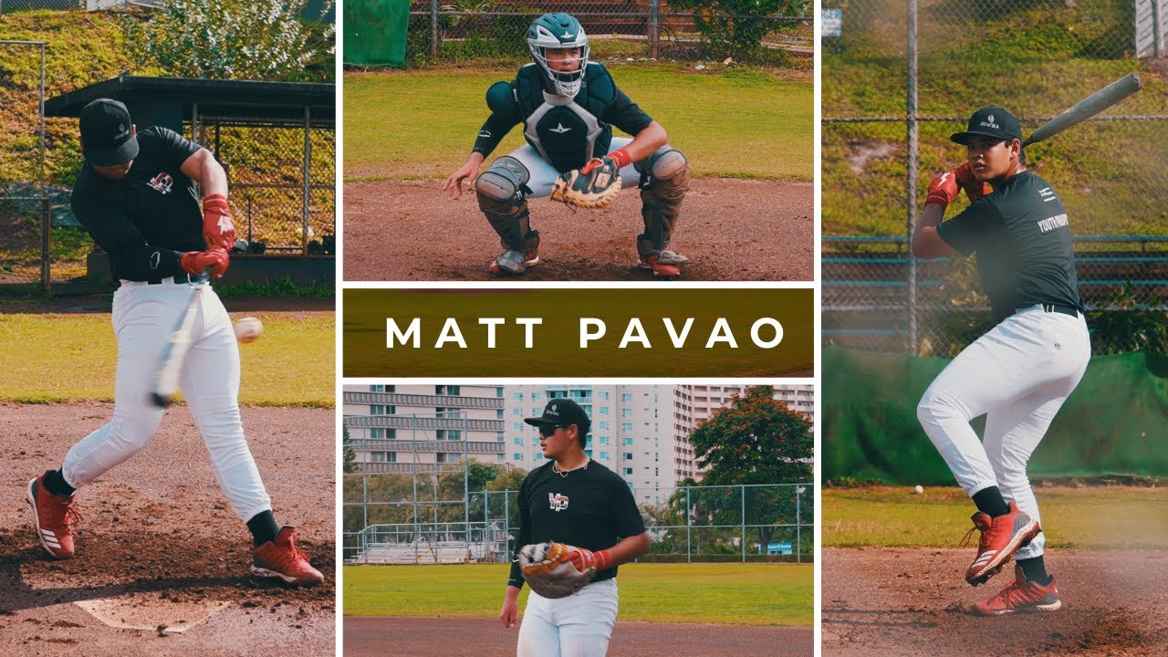 Matt Pavao | Uncommitted 2023 | Catcher / 1st base / 3rd base - YouTube
