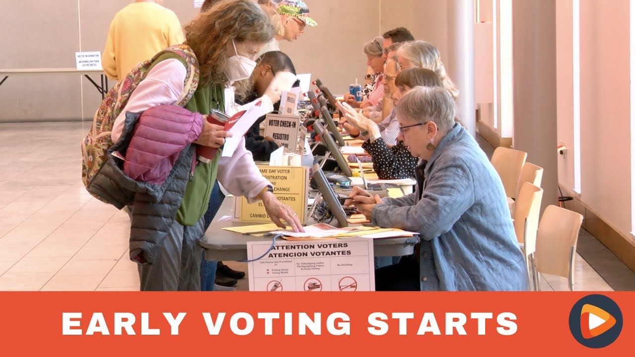 Early Voting Starts in Maryland - YouTube