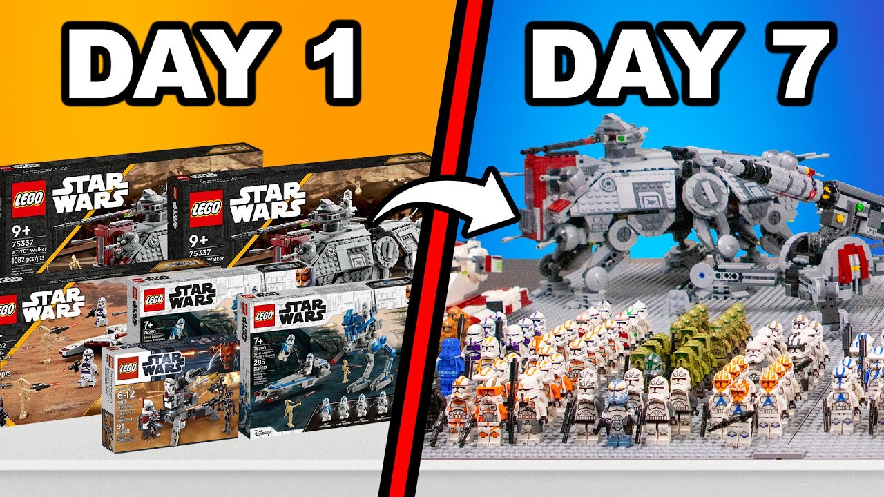 I Built a LEGO Clone Army in 7 Days... - YouTube