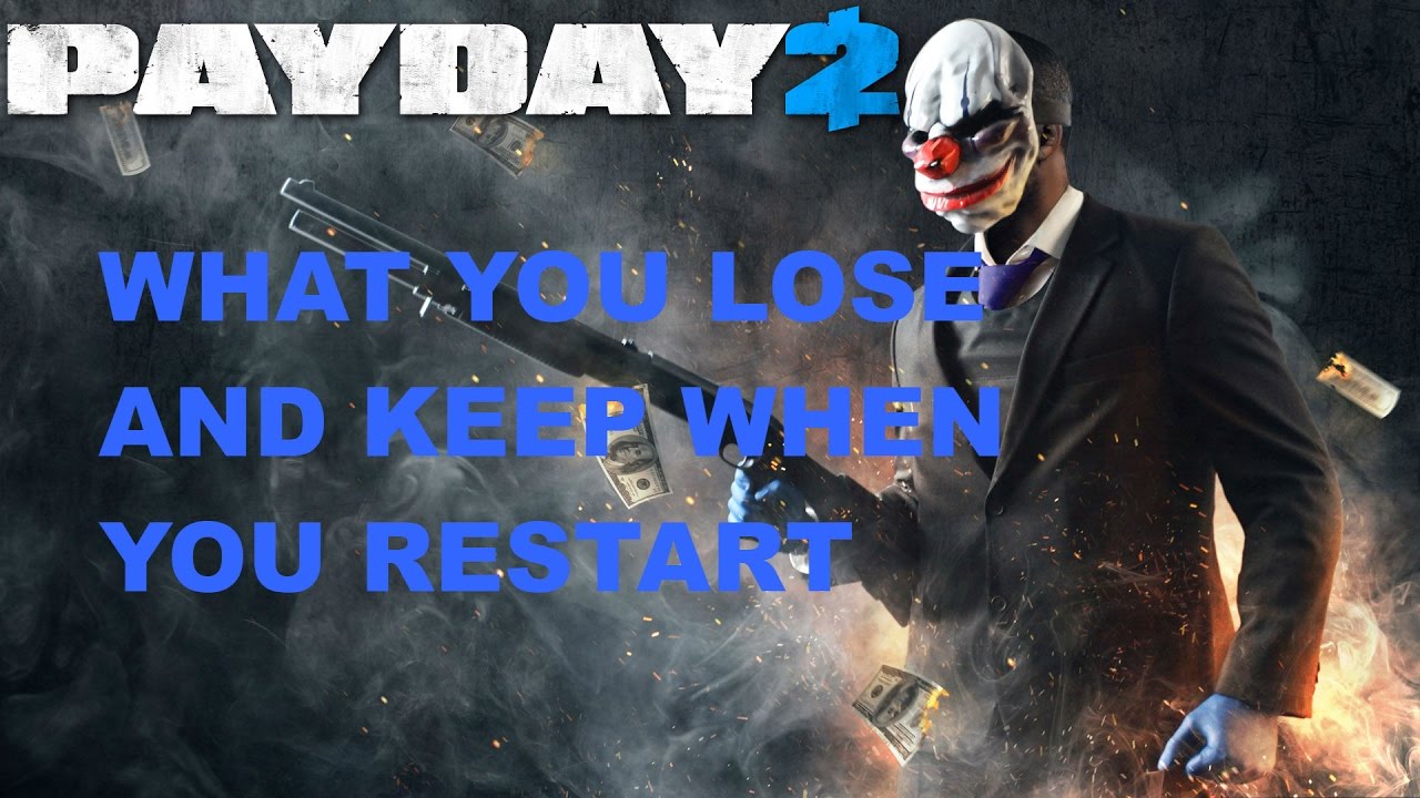PAYDAY 2 | Resetting Progress. What You Lose And Keep - YouTube