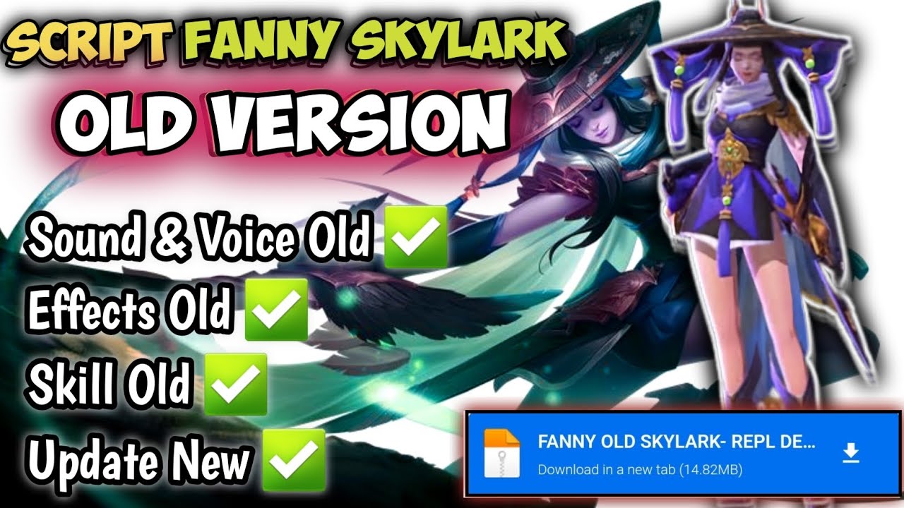 Bikin Nostalgia‼️ Script "Fanny Old" Skylark || Full Skill & Sound Old ...