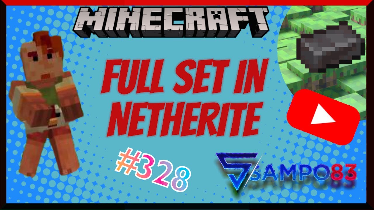FINALMENTE ANCHE NELLA VANILLA FULL SET IN NETHERITE - MINECRAFT #ITA ...