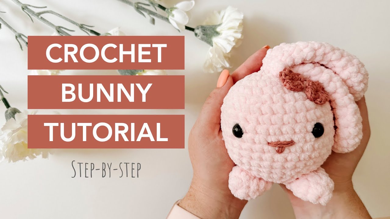 Crochet Bunny Tutorial FREE Amigurumi Pattern for Beginners! - YouTube