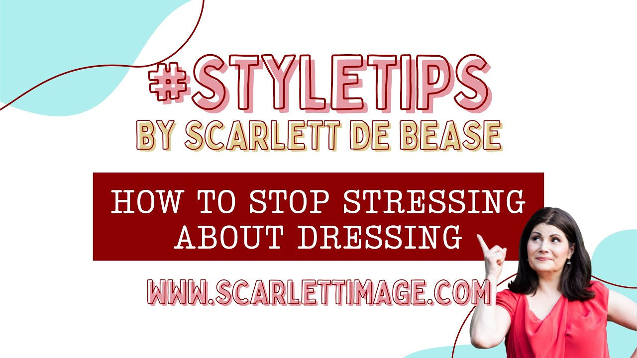 How To Stop Stressing About Dressing - YouTube