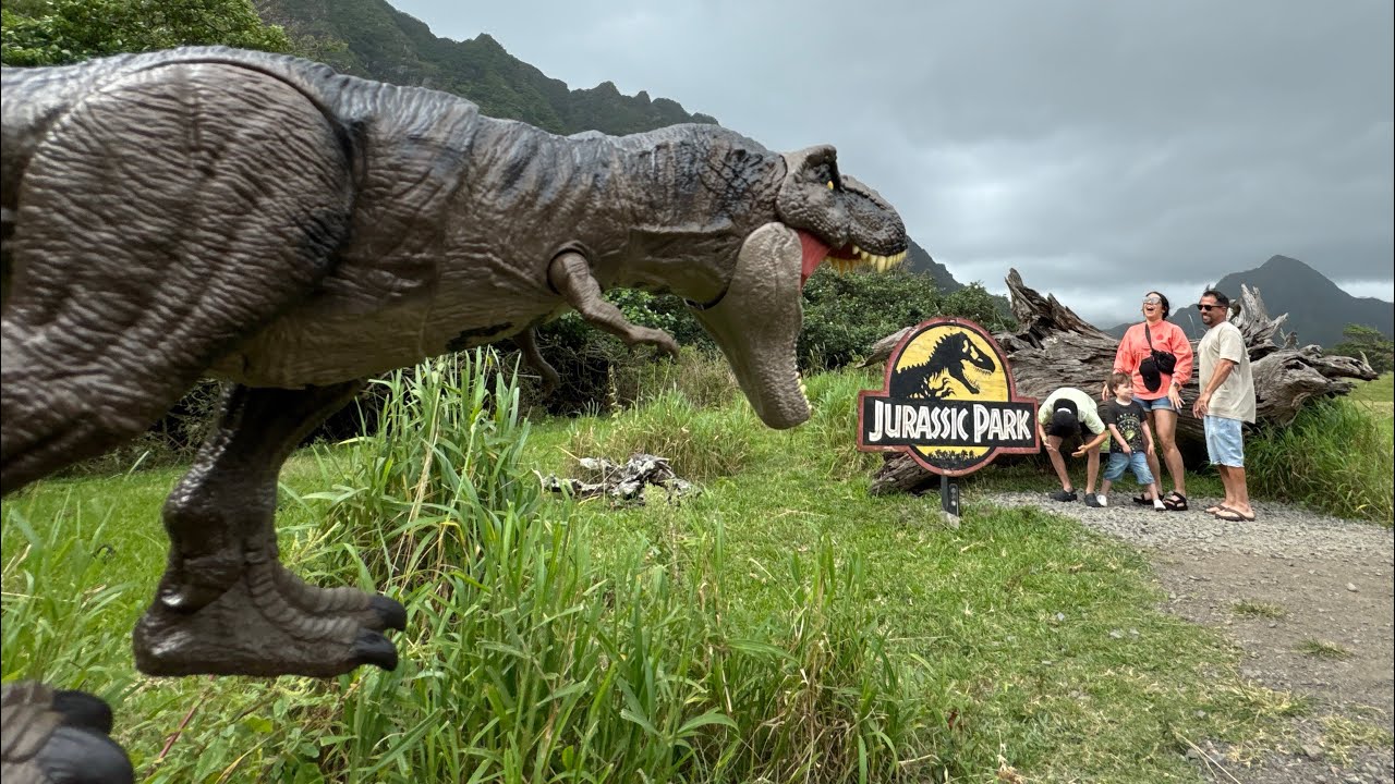 Jurassic Park Tour”””” Kualoa Ranch Hawaii - YouTube