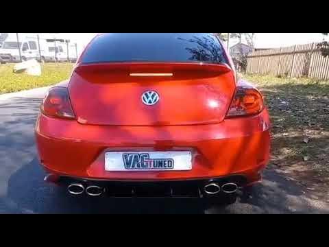 Vw Beetle ( Stage 2 downpipe) - YouTube