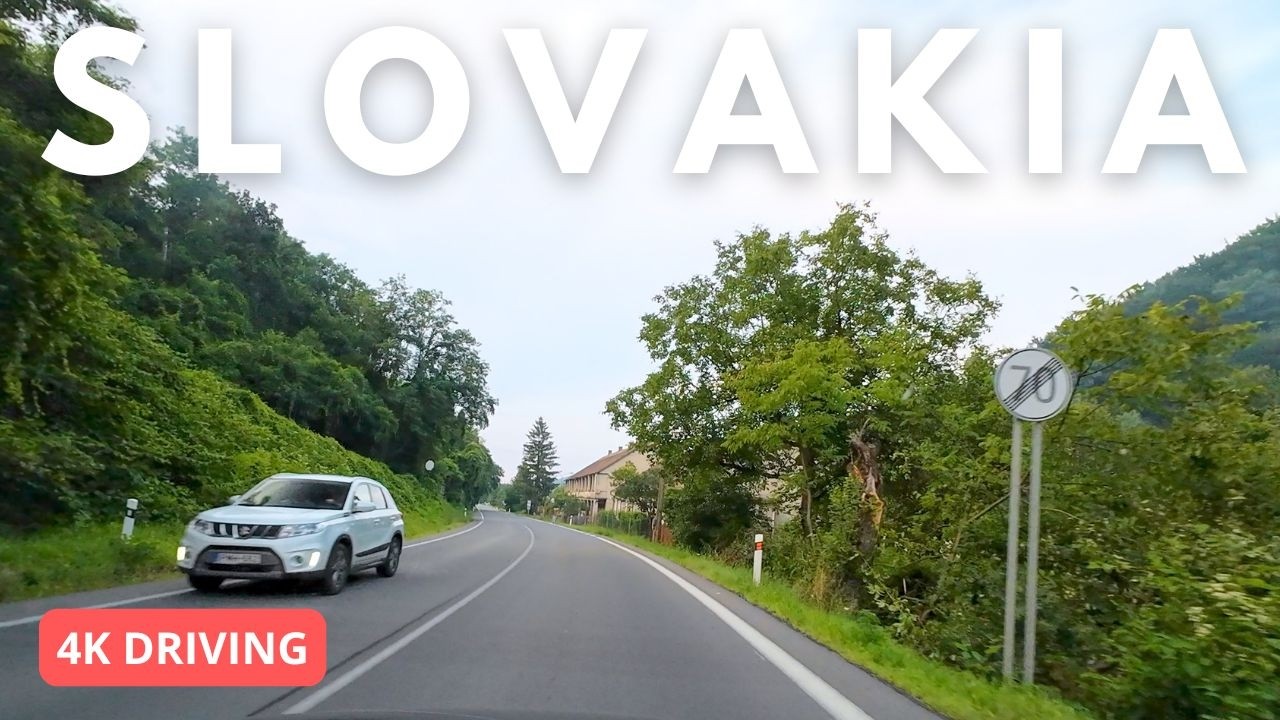 Driving in Slovakia at Sunset: Hungarian border to Telgárt - July 2024 ...