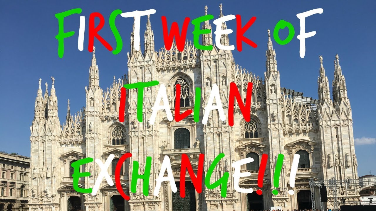 MY FIRST WEEK OF ITALIAN EXCHANGE!!! - Eve Abroad - YouTube