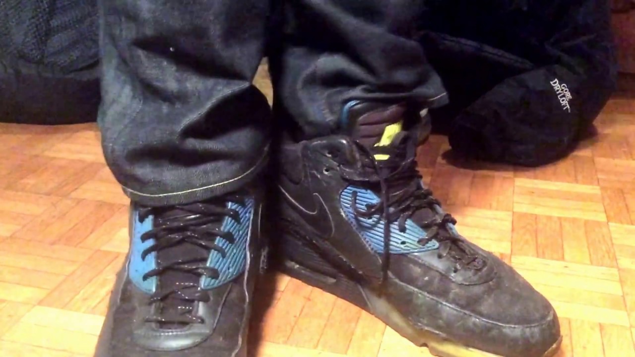 Nike air Max 90 high crushing old air max 2015 - YouTube