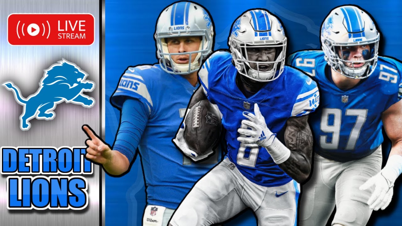Detroit Lions Livestream: Jerry Jacobs Returning, Joshua Paschal Debut | Lions News & Rumors + Q ...