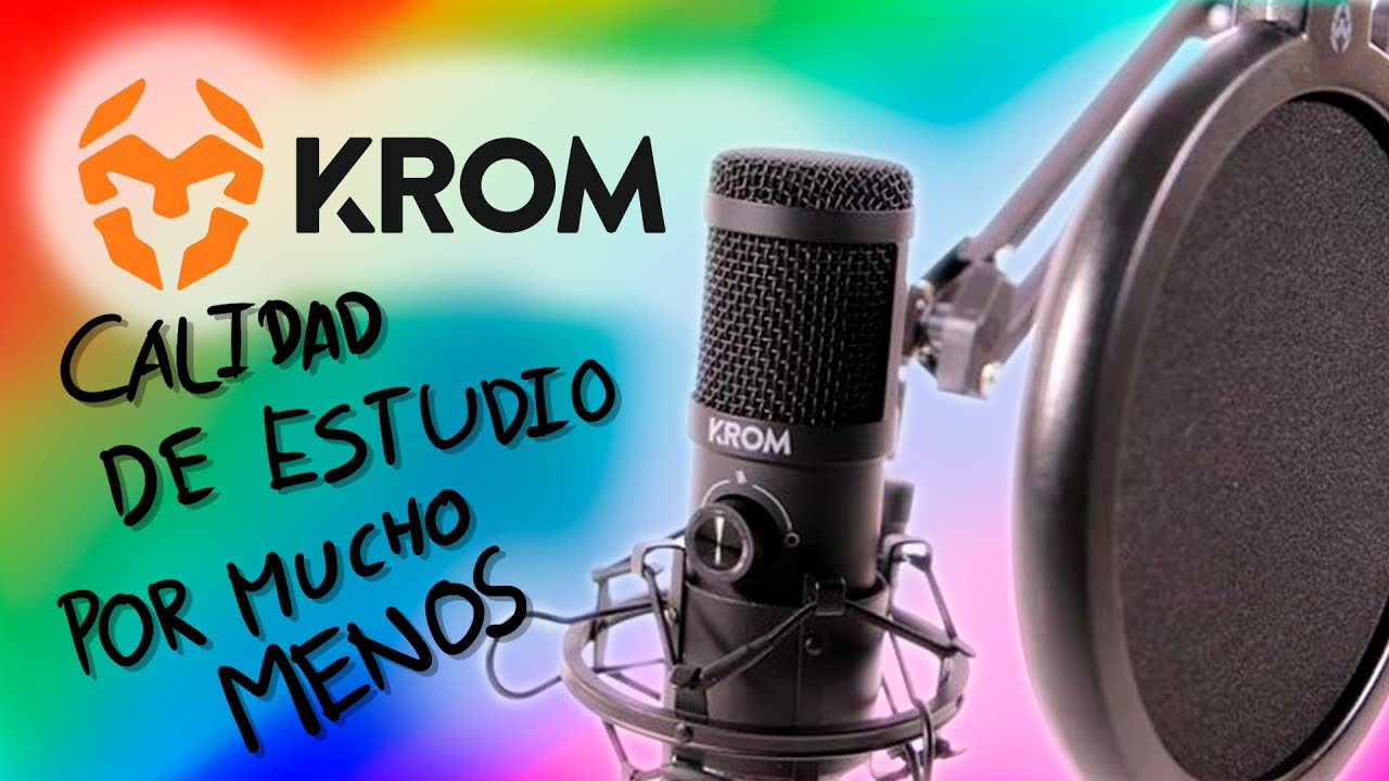 Este DEBE SER tu PRIMER MICRÓFONO en 2022 - UNBOXING, REVIEW y PRUEBA DE AUDIO DEL KROM KAPSULE ...