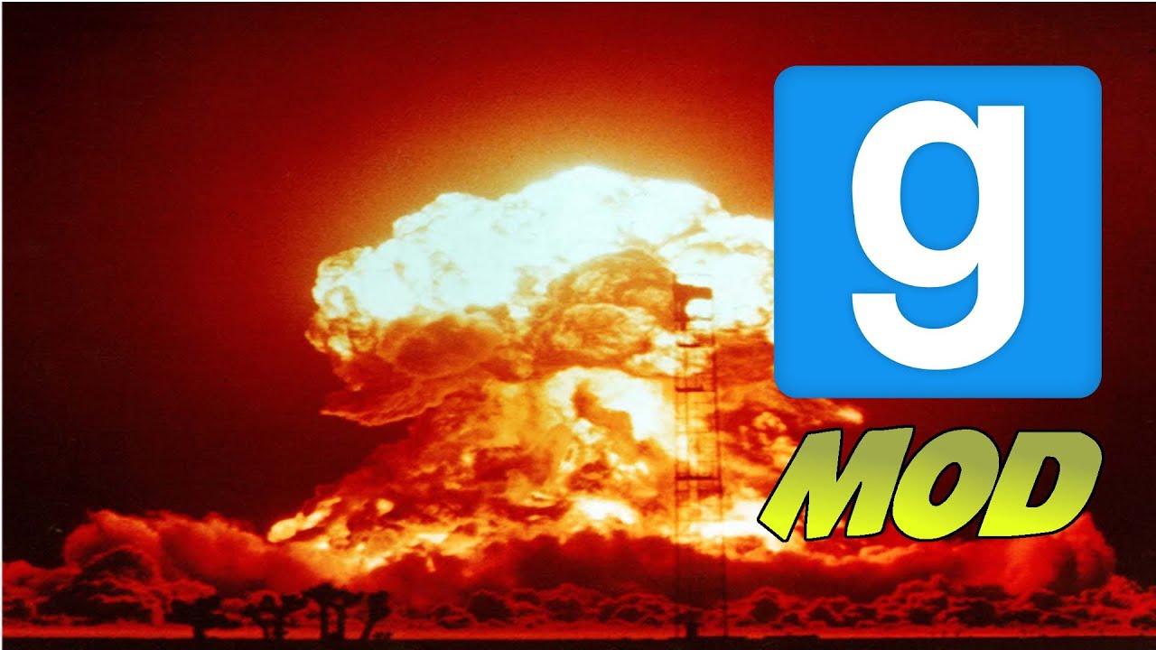 Garry's Mod: Nuclear Explosions! Mod Showcase - YouTube