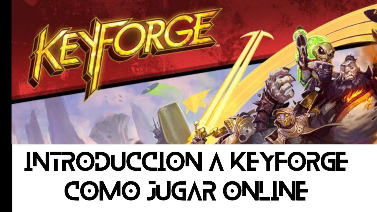 KeyForge | Introducción básica en español, cómo jugar online - YouTube