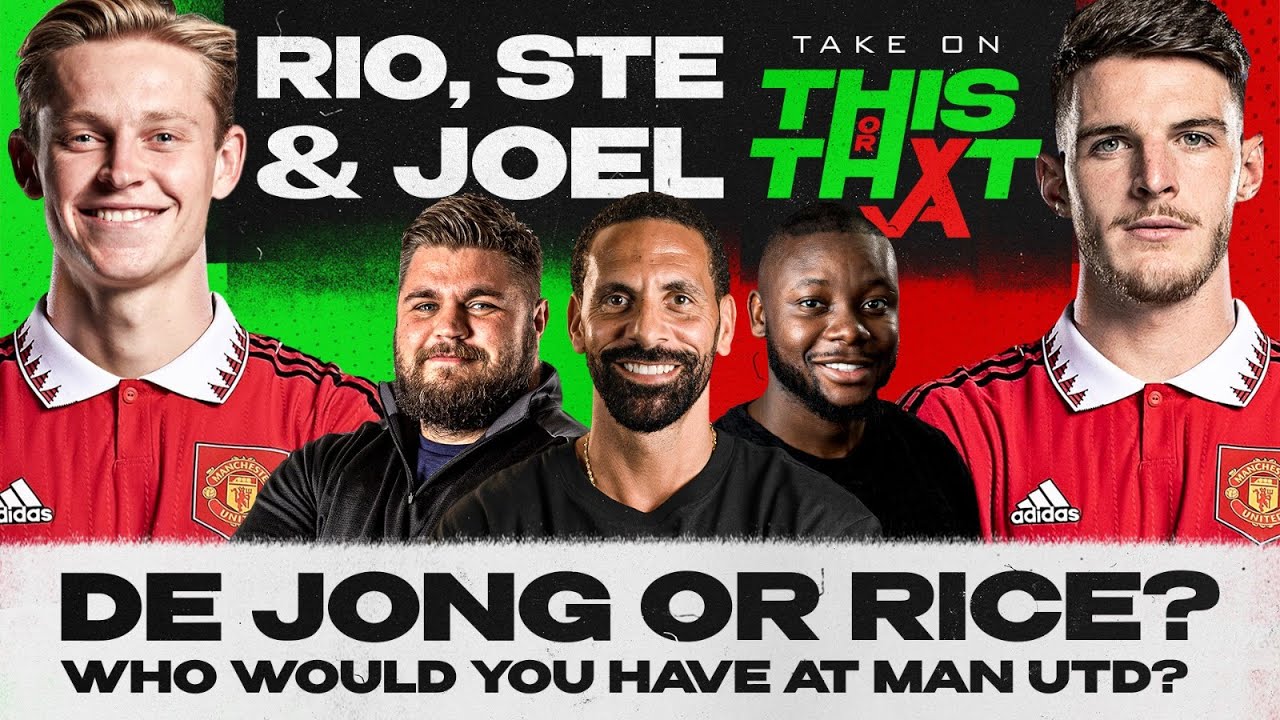 Frenkie de Jong Or Declan Rice Who Would You Rather At Manchester ...