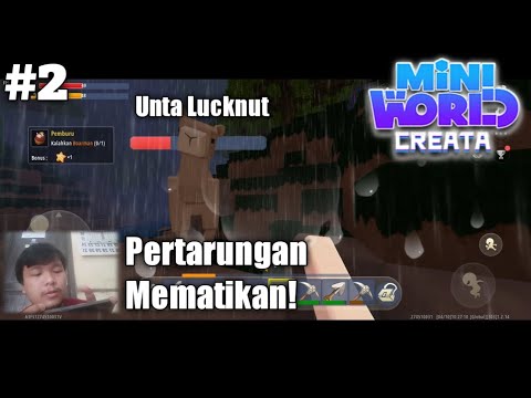 Boss Fight Unta - Mini World Creata Indonesia - Part 2 - YouTube
