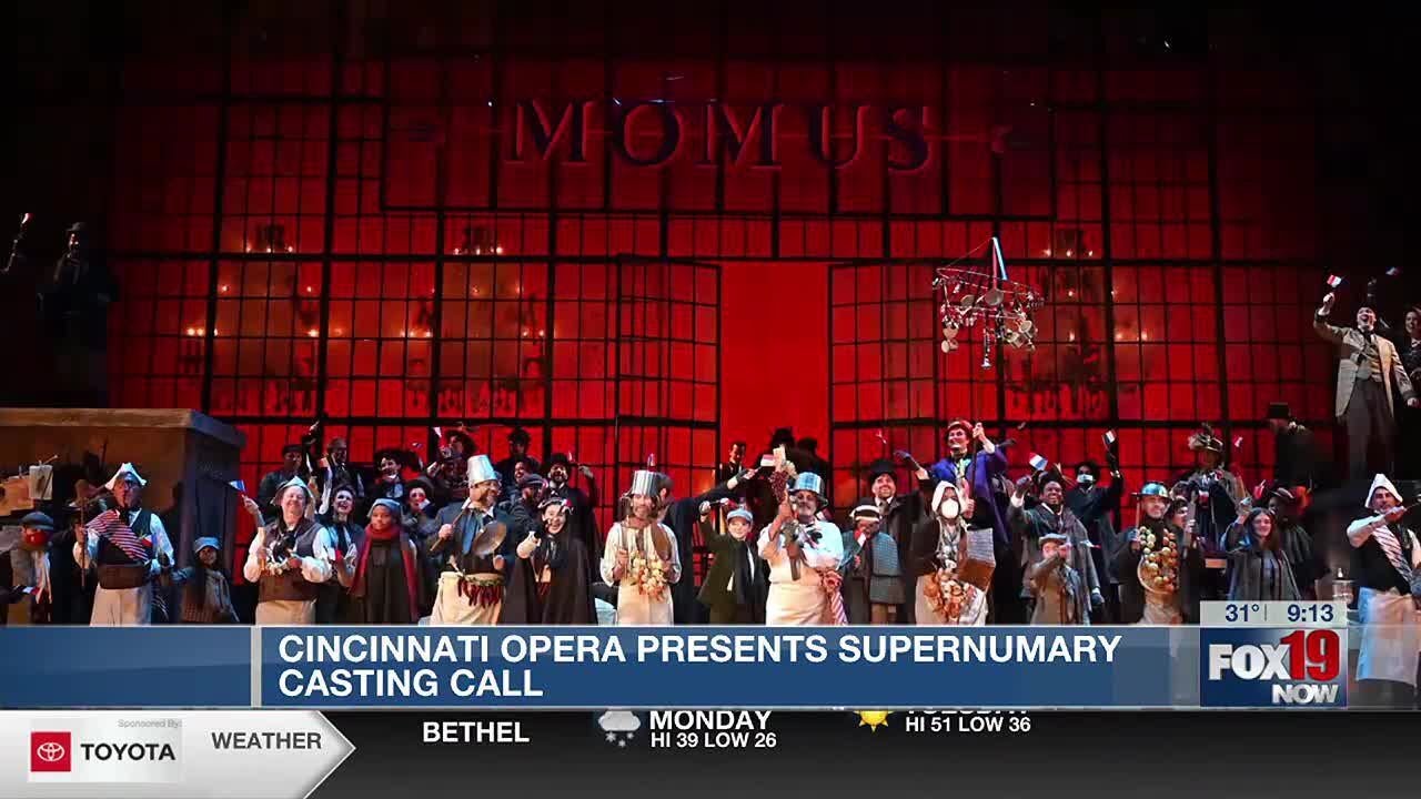 Cincinnati Opera holds 2 open casting calls for on-stage roles - YouTube