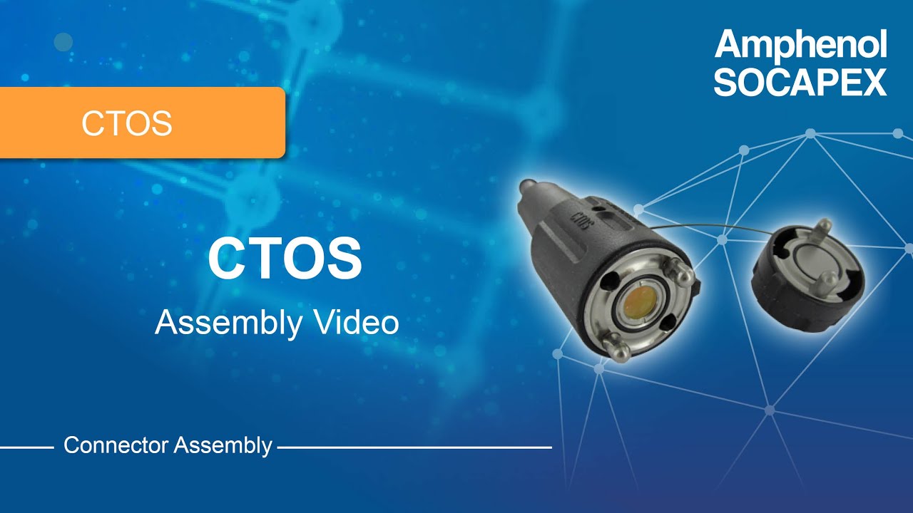 Expanded Beam Connector - CTOS - Fiber Optic Connector - YouTube