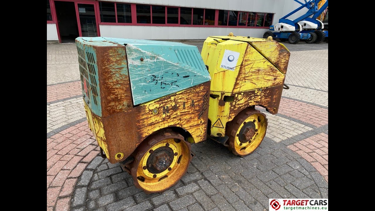 780093 RAMMAX AMMANN RX1510-CI TRENCH 1510-CI ROLLER 85CM COMPACTOR ...