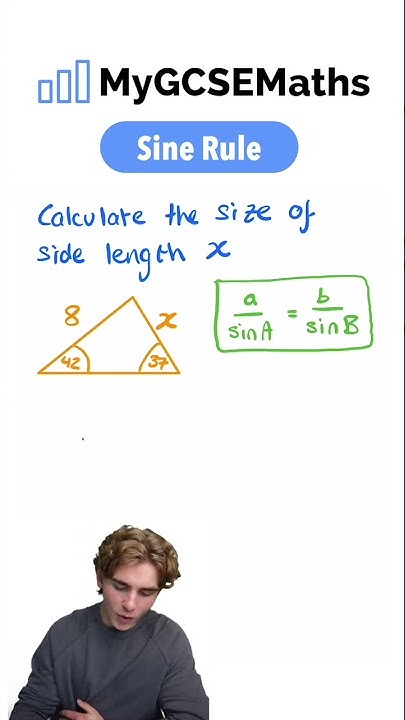Sine Rule | GCSE Maths - YouTube