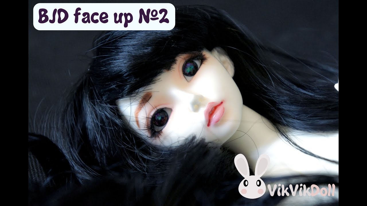 BJD faceup №2 Celine (рекаст). - YouTube