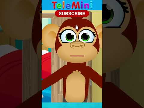 Beş Küçük Maymun | Five Little Monkeys Türkçe | Bebek Şarkıları | Çocuk Şarkıları | Tele Mini