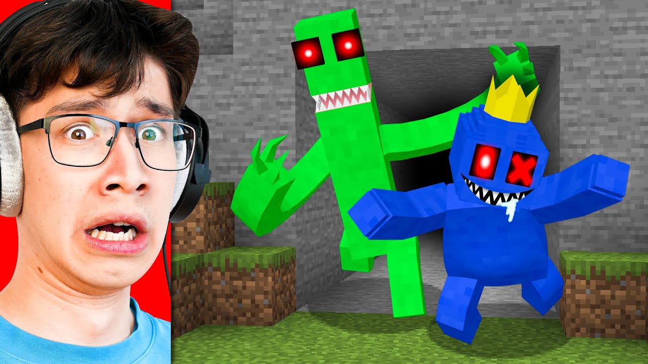 I Fooled My Friend as RAINBOW FRIENDS in Minecraft - YouTube