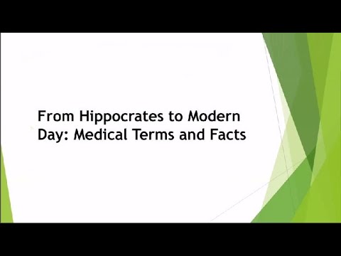 From Hippocrates to Modern Day - YouTube