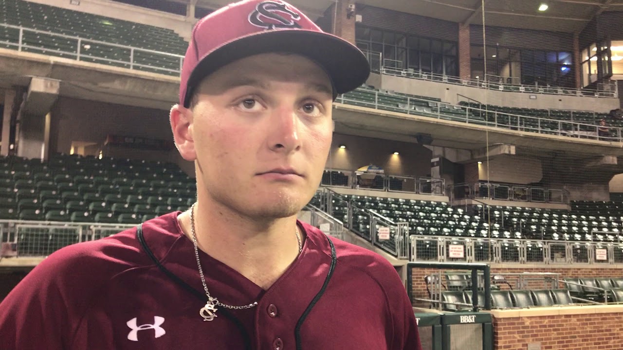 Graham Lawson after emotional win over Texas A&M - YouTube