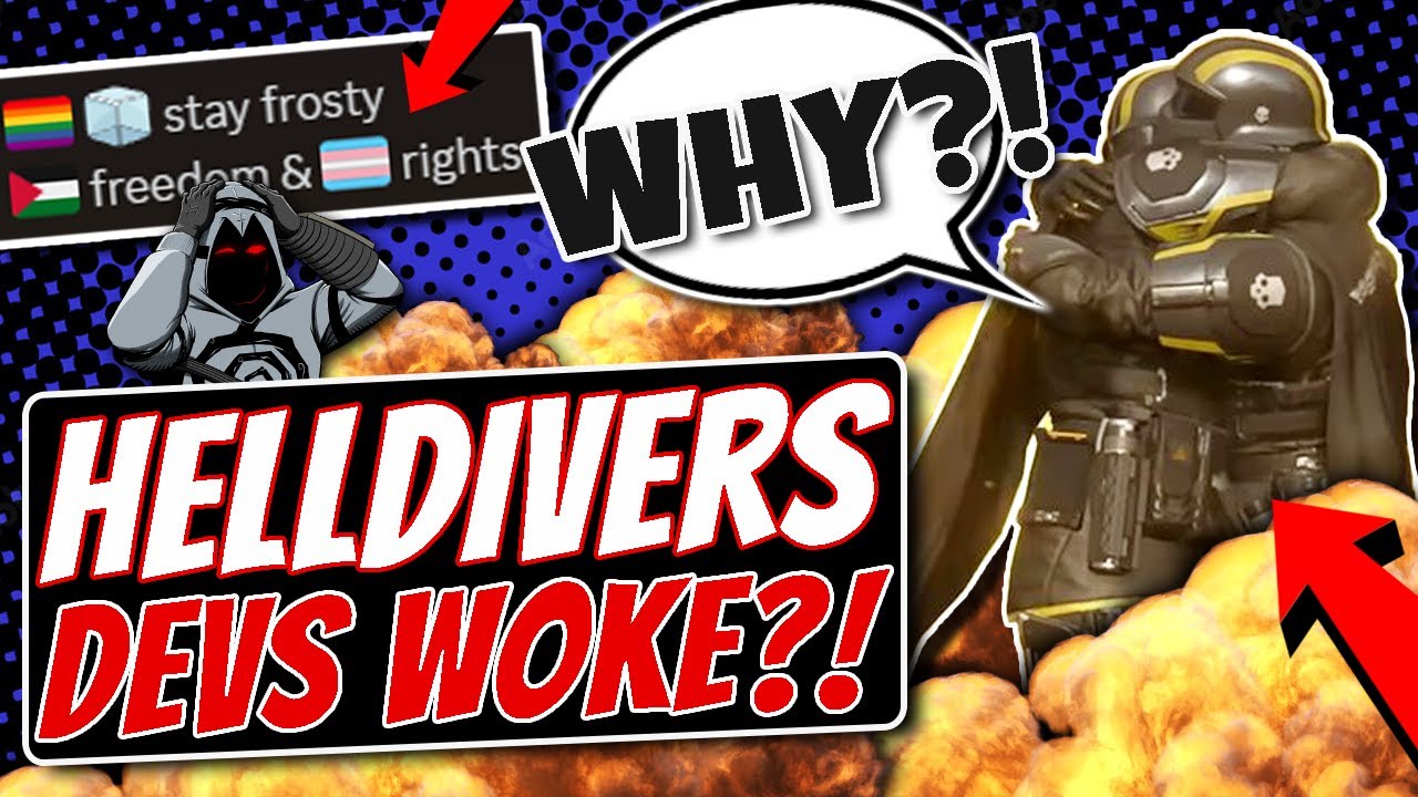 Helldivers Community Manager GETS WOKE | Claims To HATE GAMERS And ...