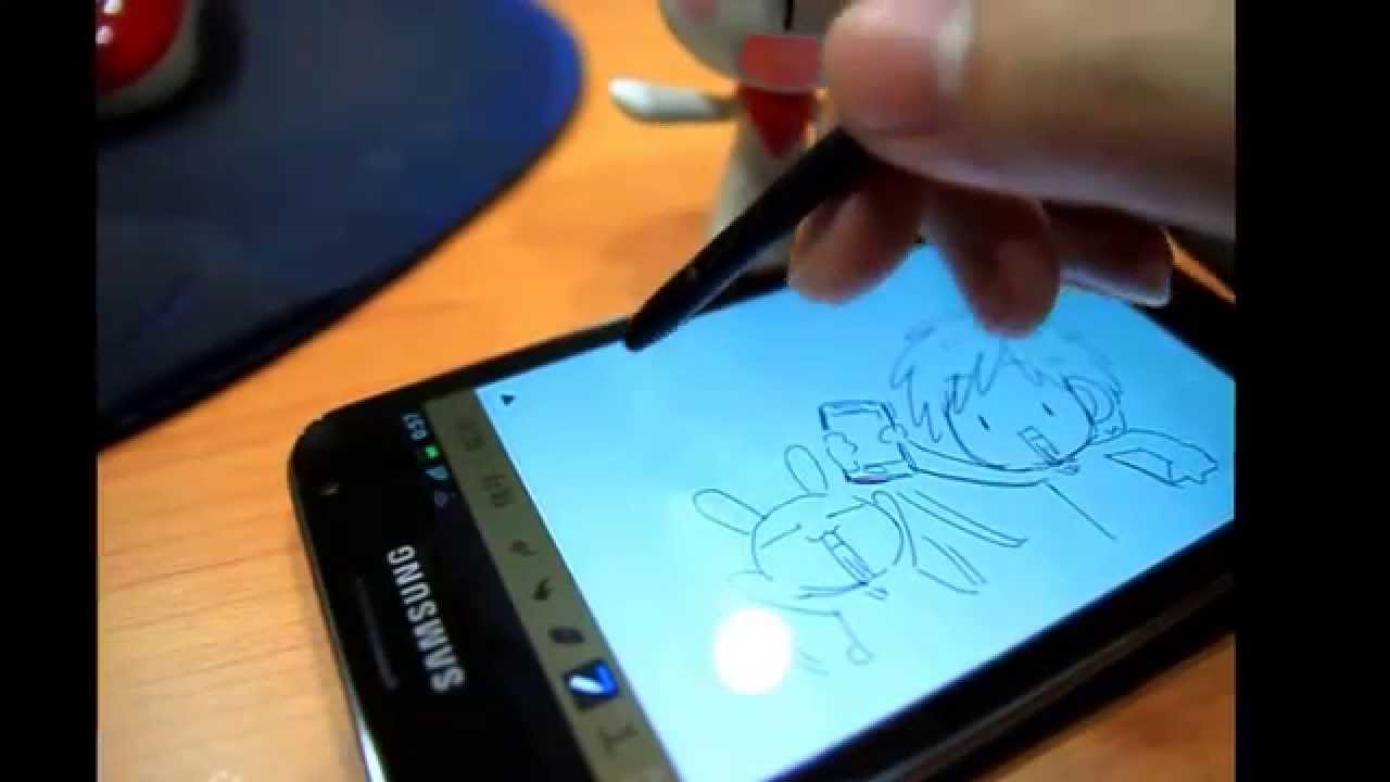 Samsung Galaxy Note S memo - YouTube