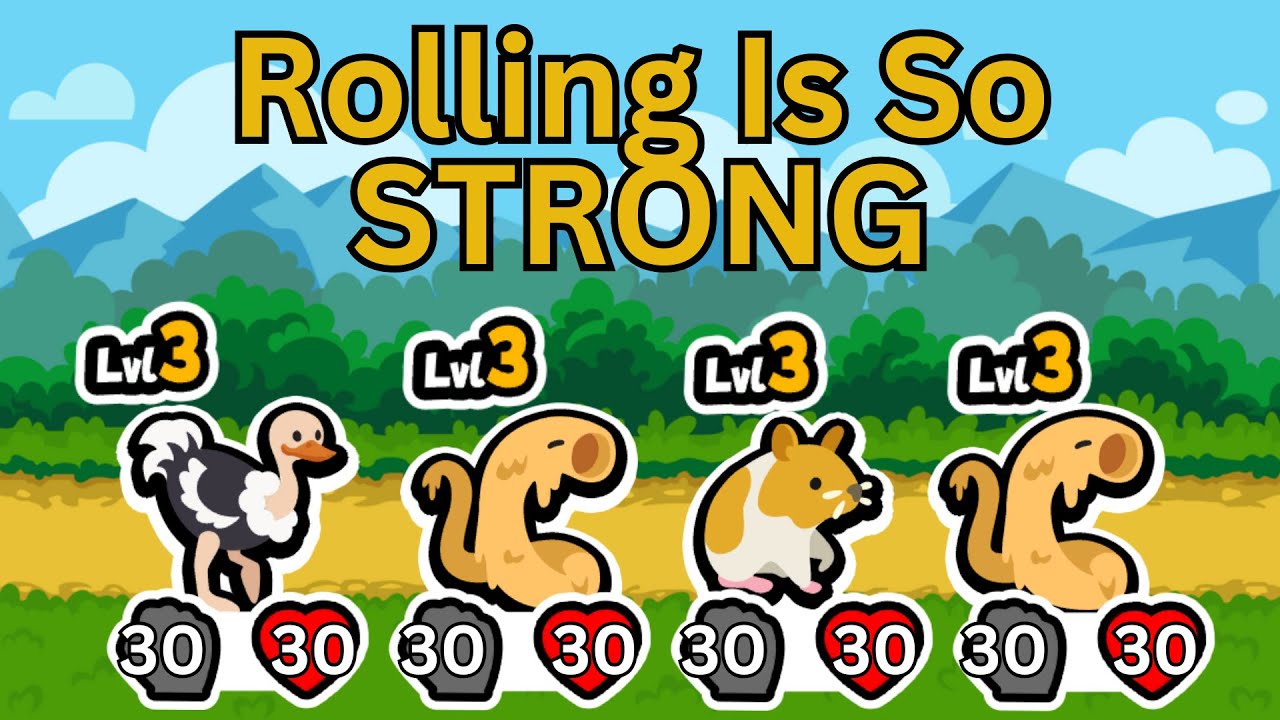 How Many Stats Can I Get From Just Rolling? | Super Auto Pets - YouTube
